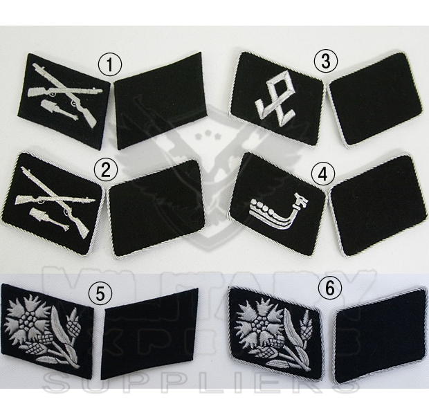 ww2 Collar Tabs – Military Experts Supplier Modern Military Re-enactor ...